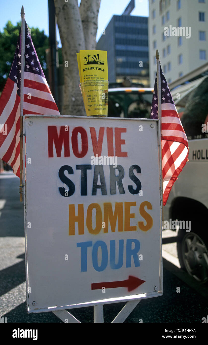 usa california los angeles a sign in downtown la Stock Photo - Alamy