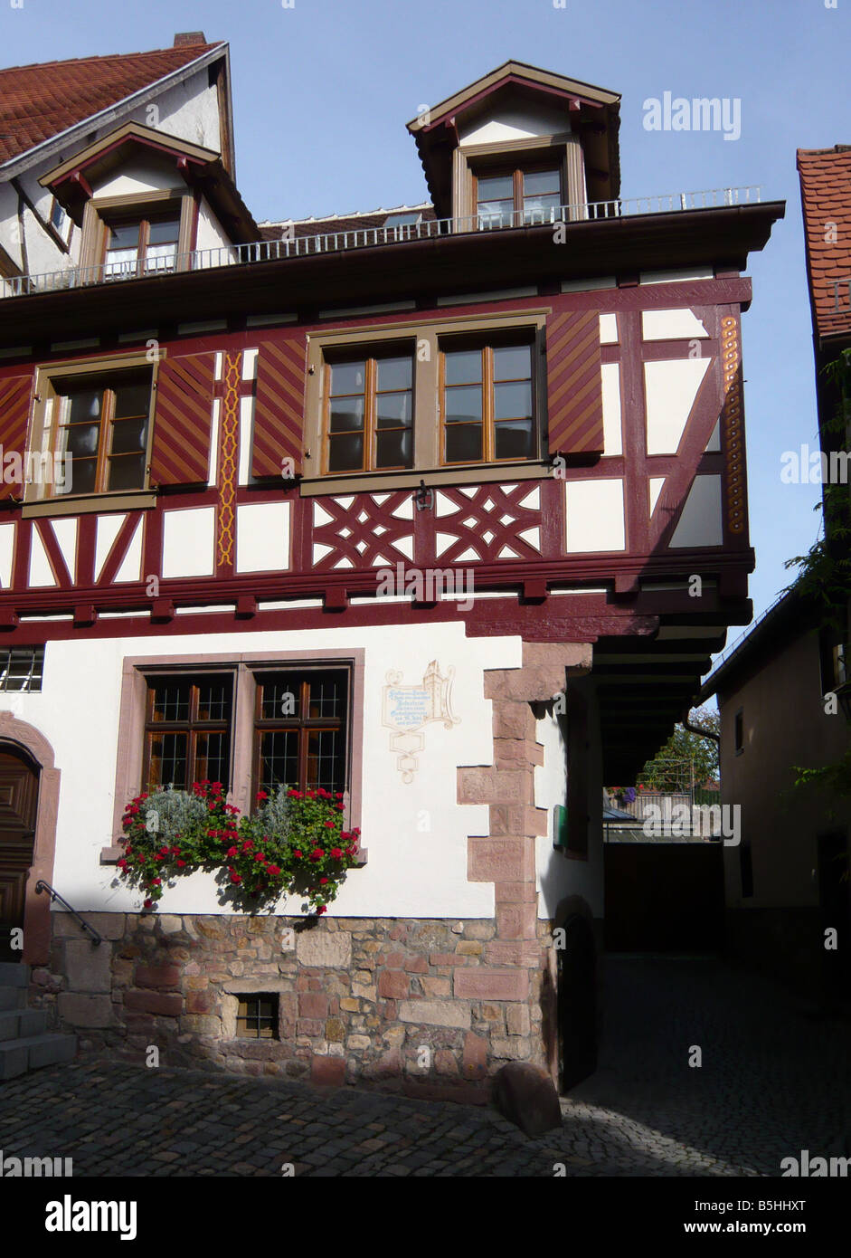 Historic old town weinheim hi-res stock photography and images - Alamy