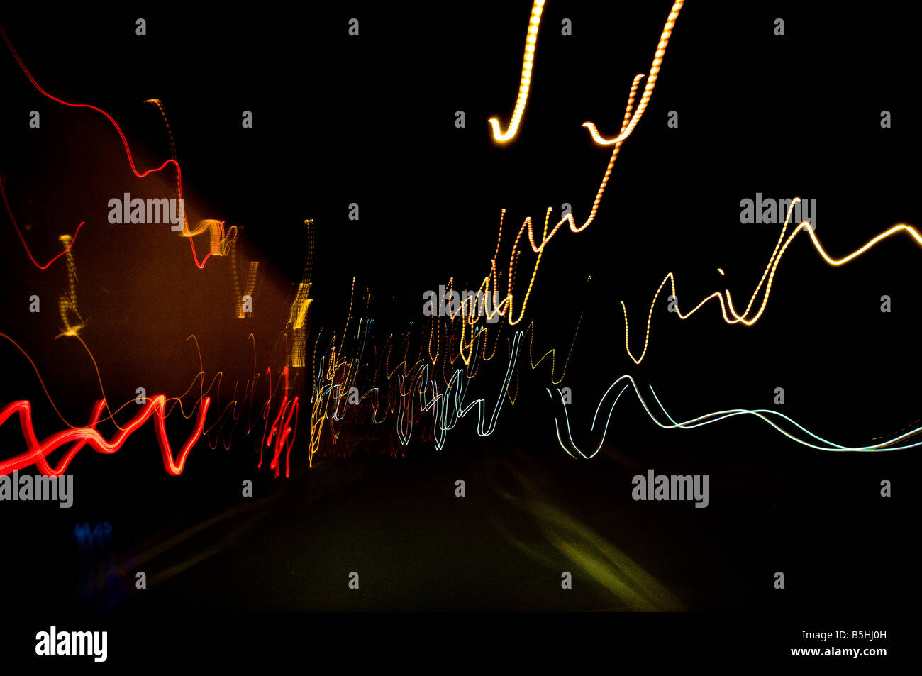 Colourful abstract lights Stock Photo - Alamy