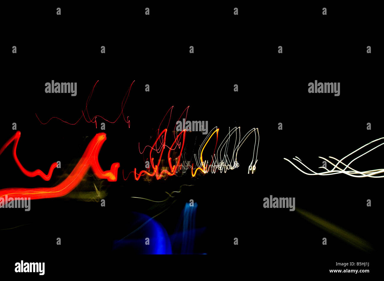 Colourful abstract lights Stock Photo - Alamy