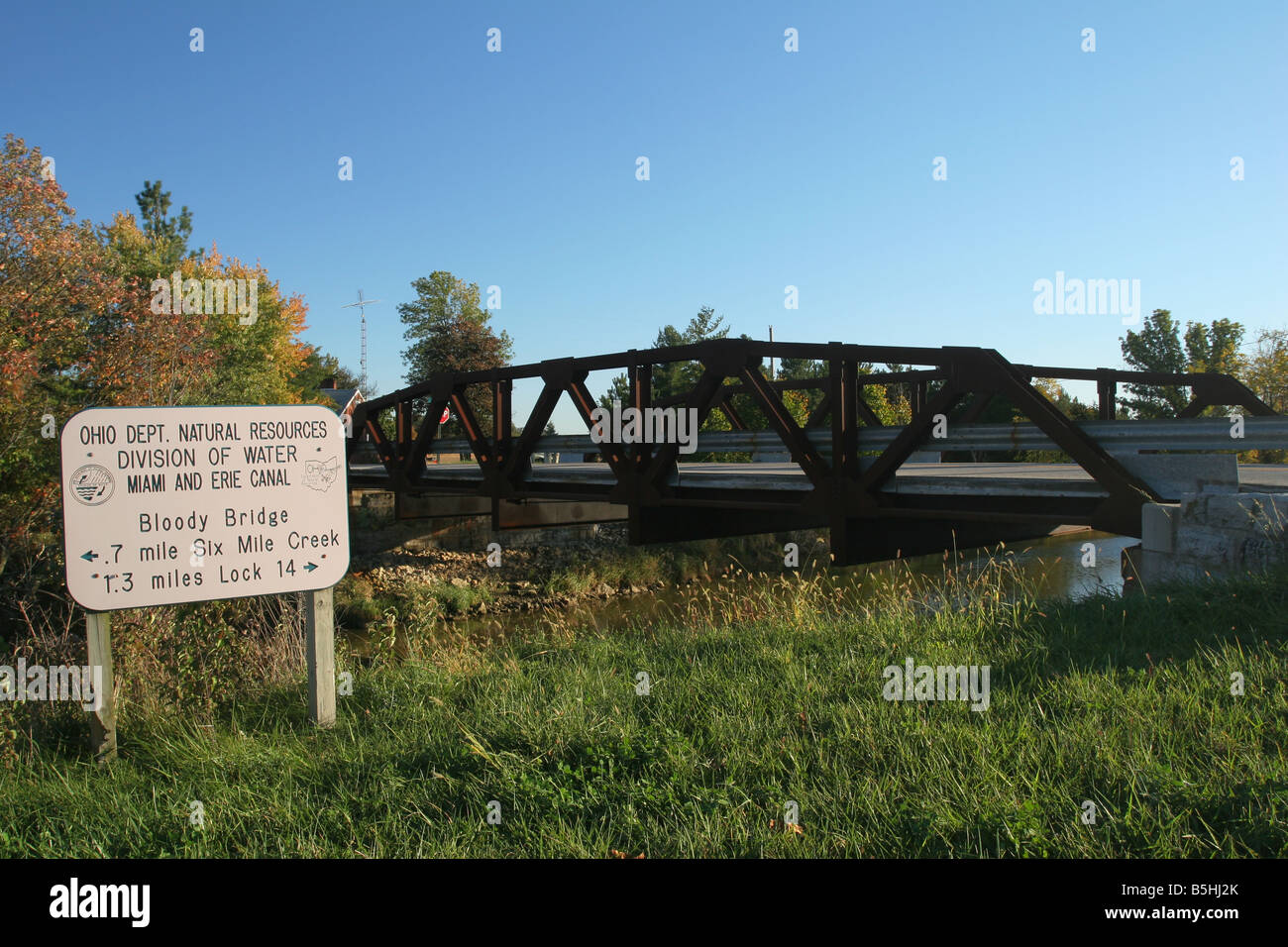 Bloody Bridge St Marys Ohio Folklore of an 1850s murder at the Miami ...