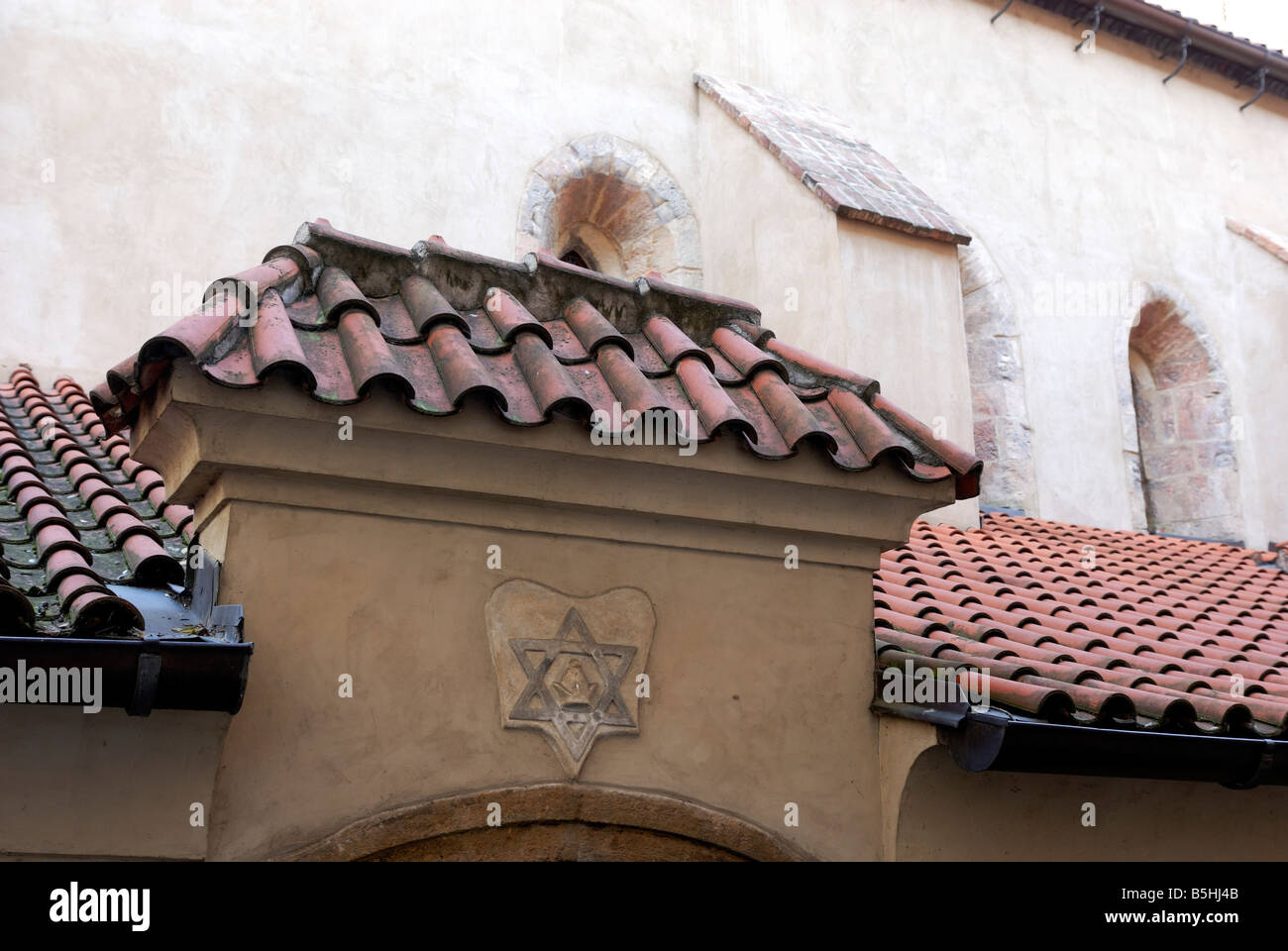 Old New Synagogue Staronova Synagoga Jewish Quarter Prague Czech ...