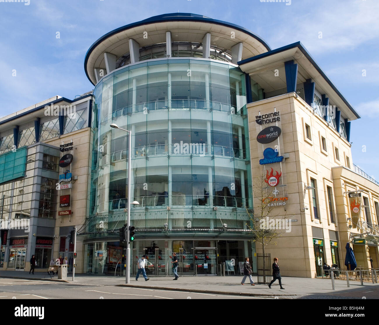 The Cornerhouse entertainment complex in Nottingham City Centre ...