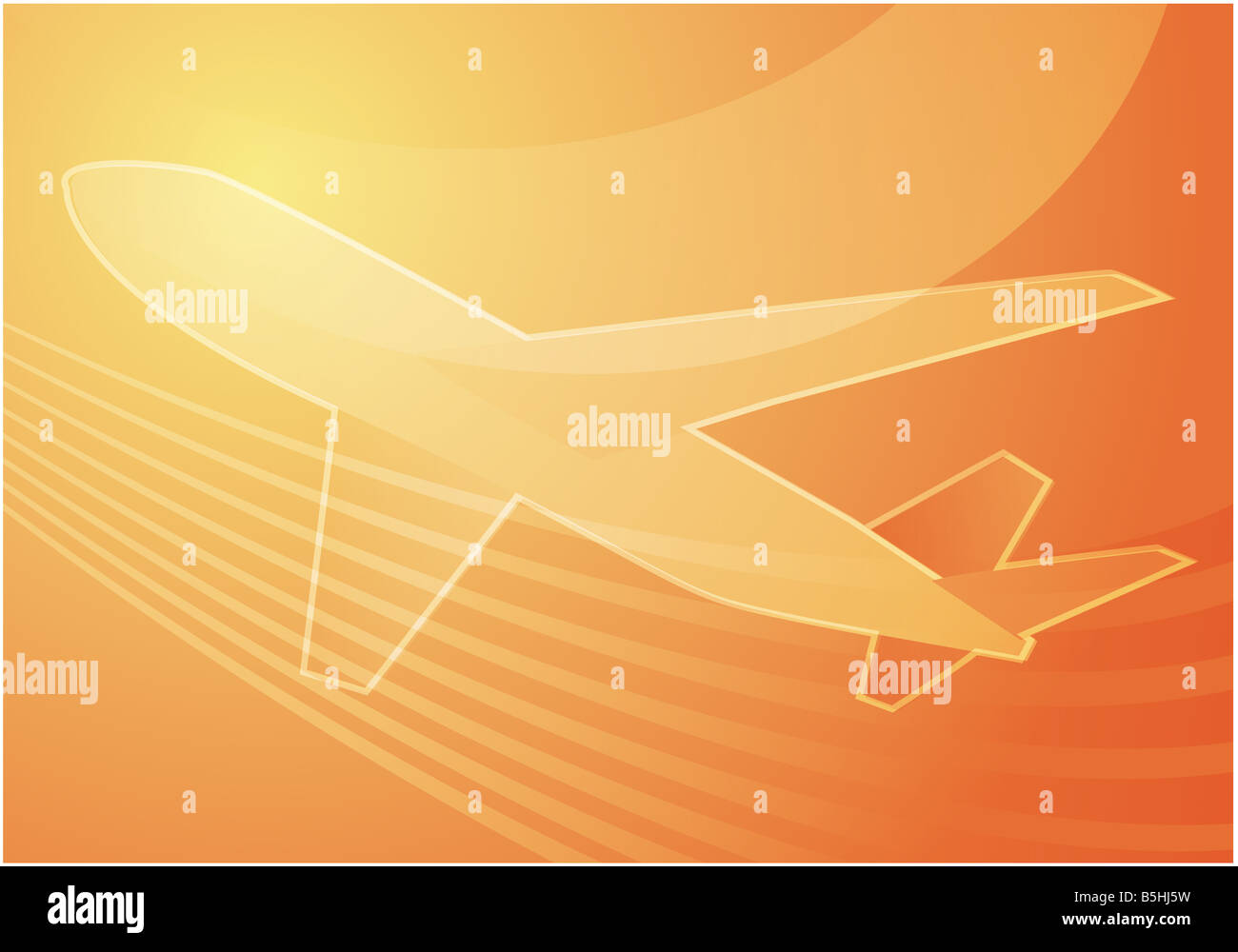 Air travel airplane abstract graphic wallpaper illustration Stock Photo ...