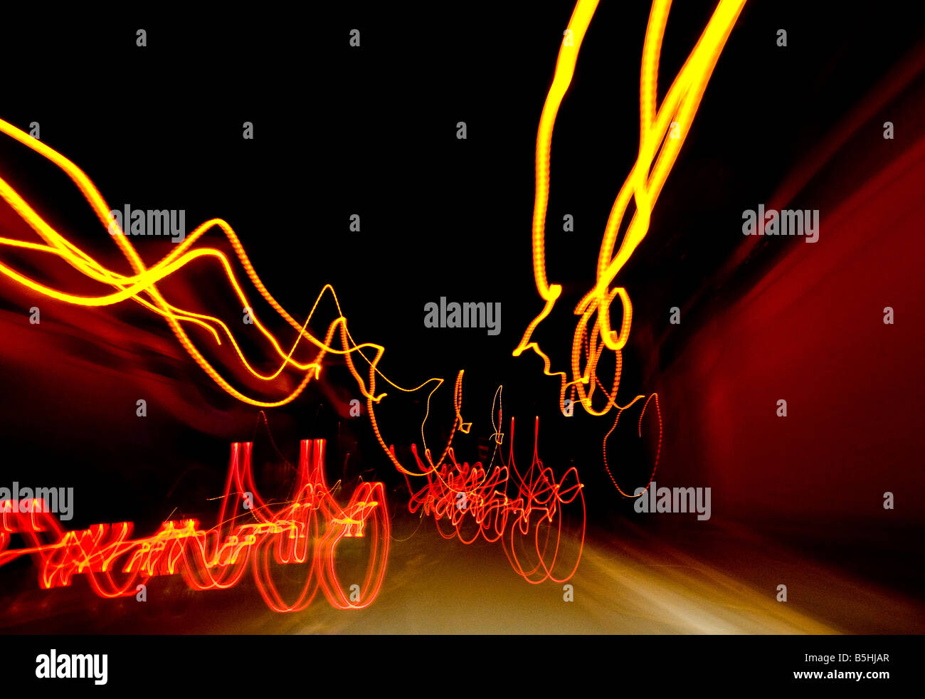 Colourful abstract lights Stock Photo - Alamy