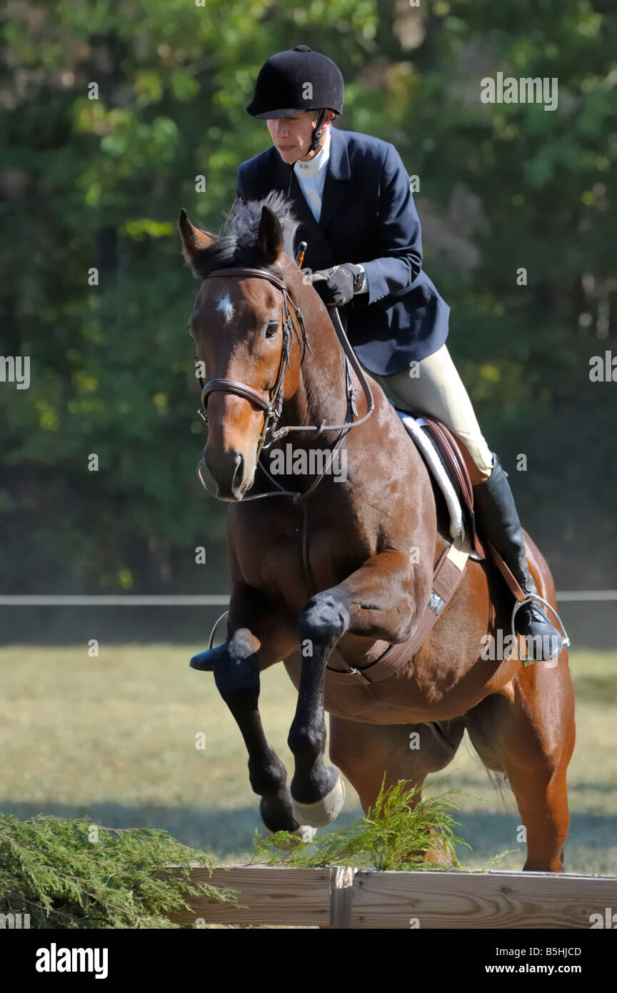 Annual Hunter Trials of The Camargo Hunt in Indian Hill Ohio USA Stock ...