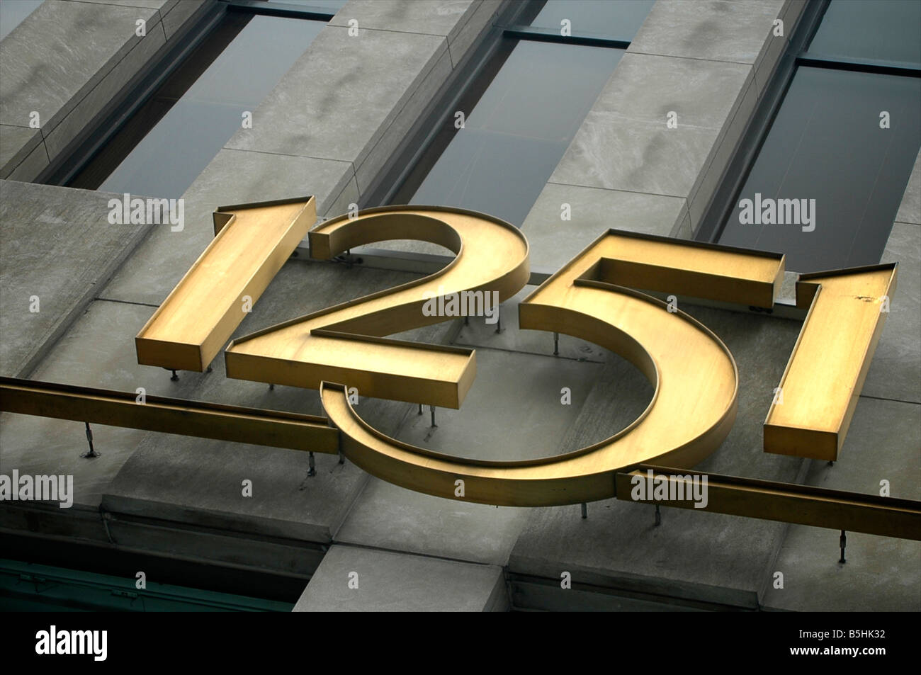 Nr 1251 Rockefeller Center Stock Photo - Alamy