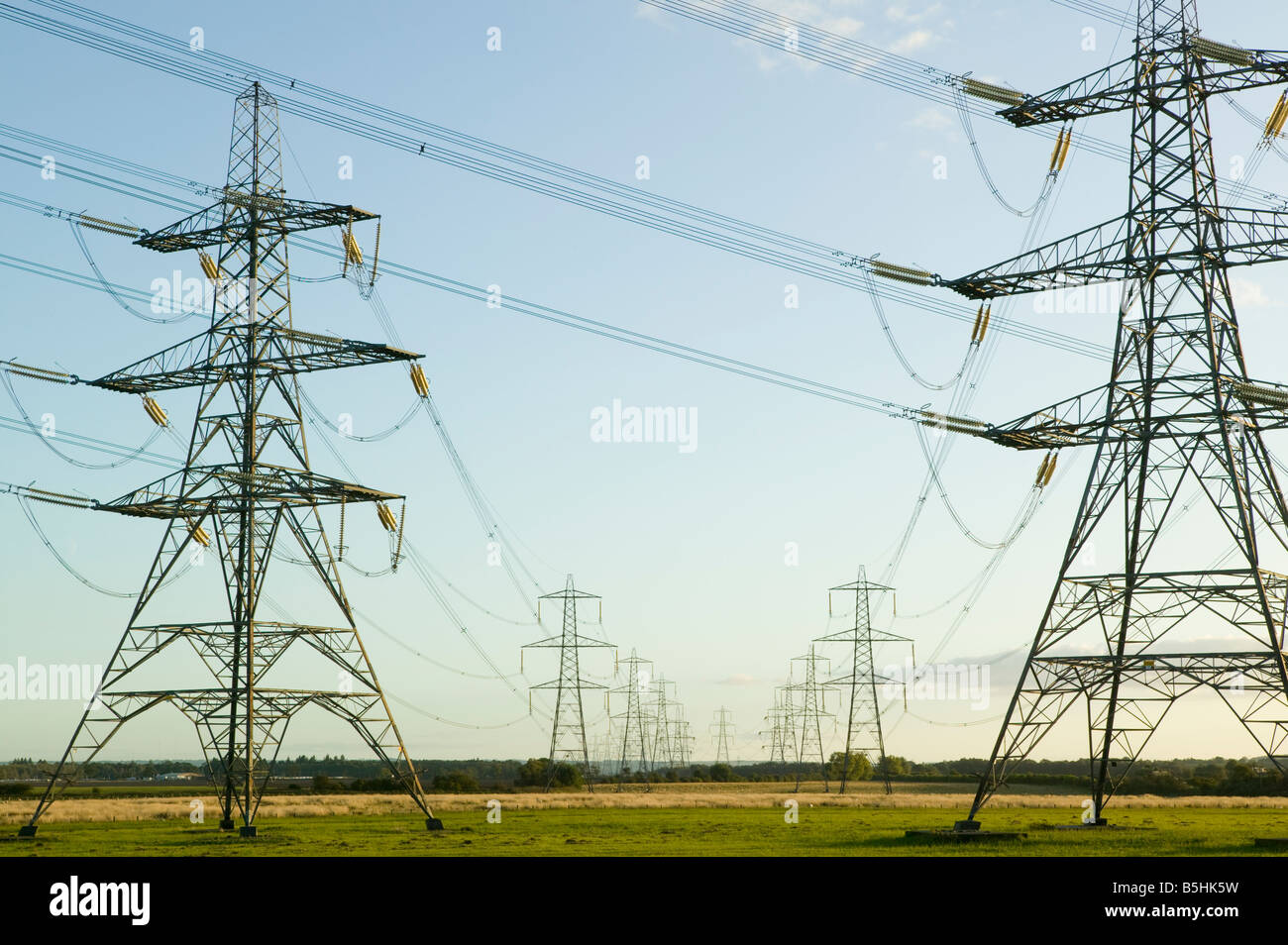 Electricity pylons Scotland UK Stock Photo: 20671893 - Alamy