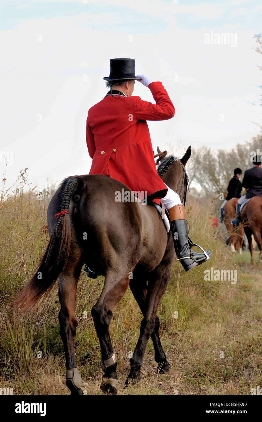First foxhunt of the season following the annual Blessing of the Hounds ...