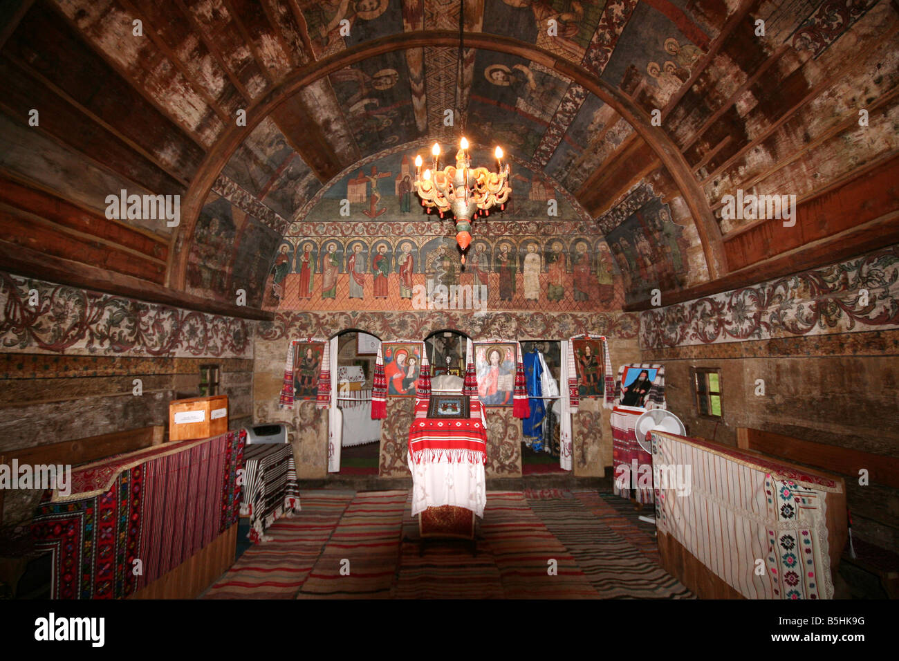 Chapel in the forest interior hi-res stock photography and images - Alamy