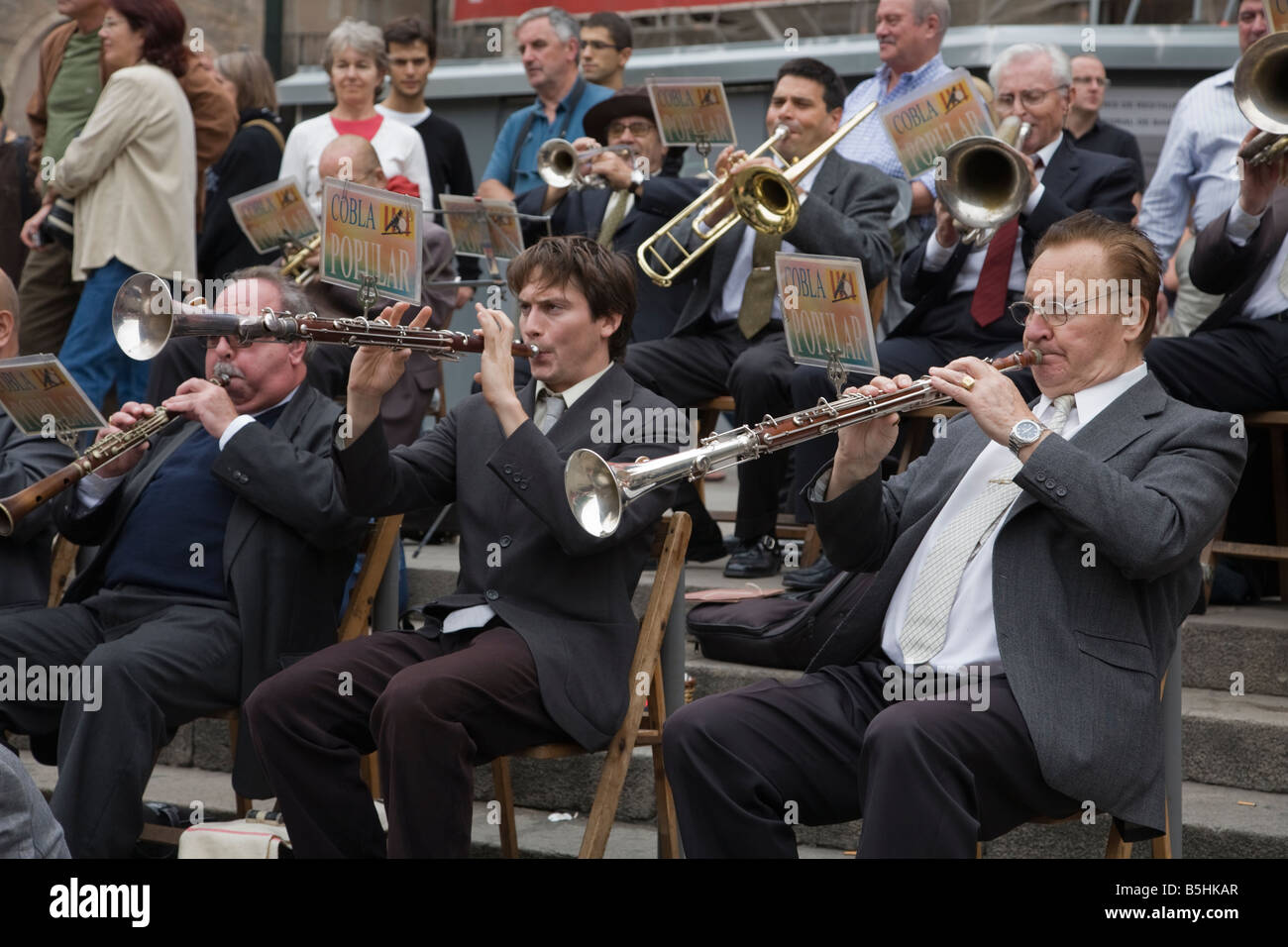 Cobla hi-res stock photography and images - Alamy