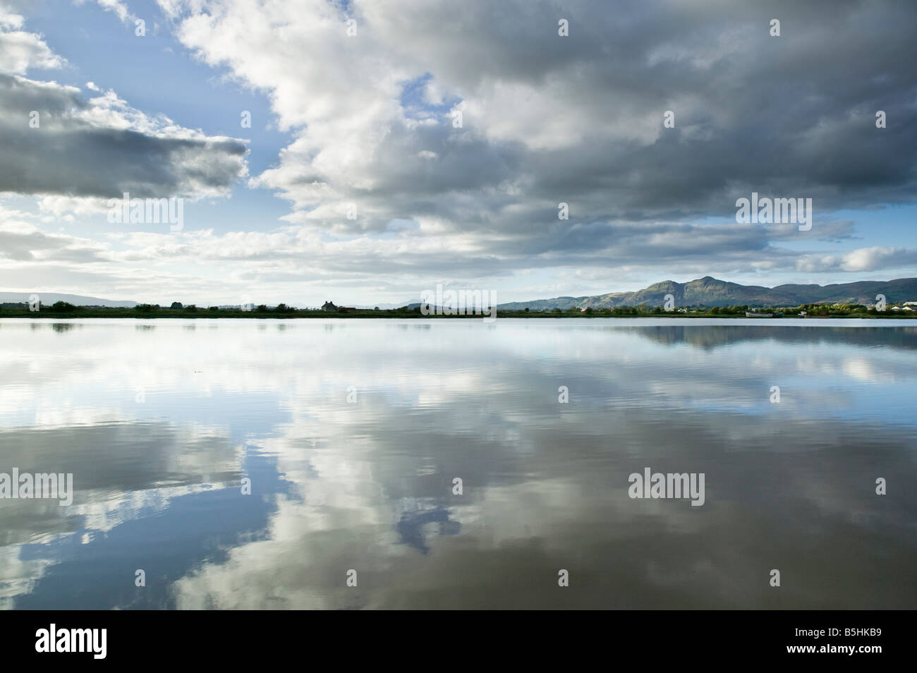 View across the River Forth at South Alloa, Falkirk, Scotland, UK ...