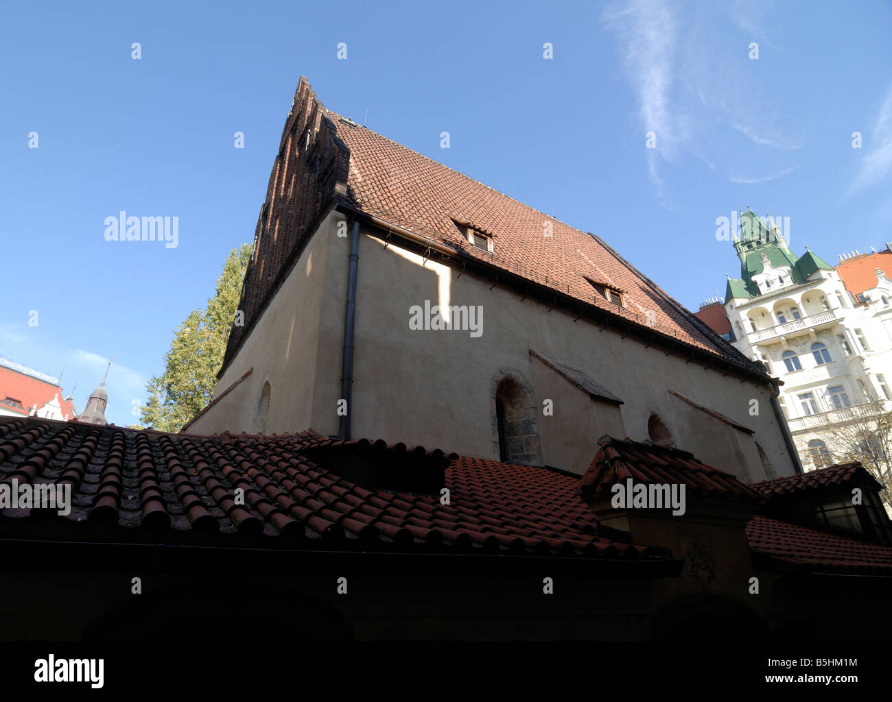 Old New Synagogue Staronova Synagoga Jewish Quarter Prague Czech ...