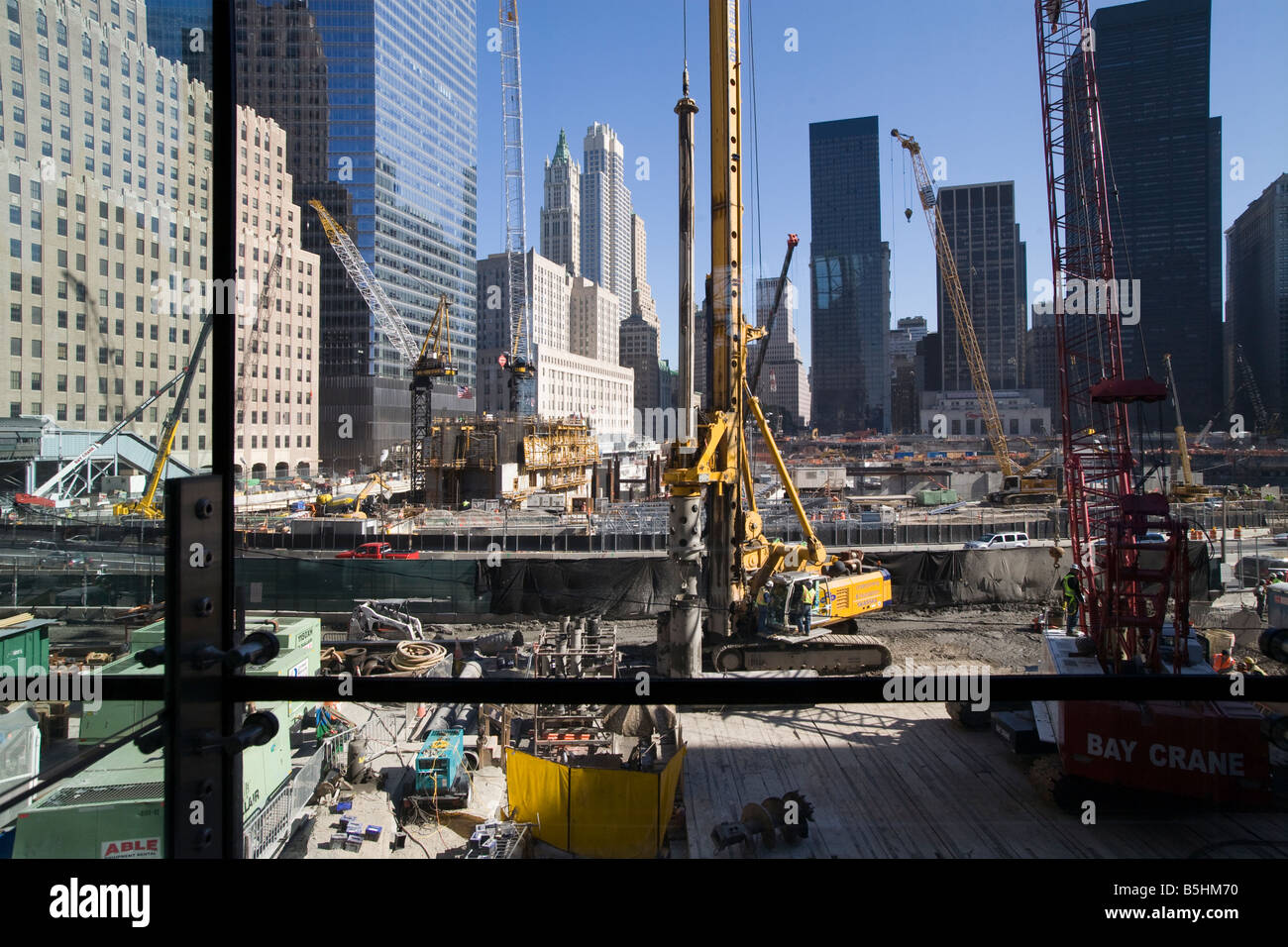 New build at Ground Zero, site of the World Trade Centre, Lower ...