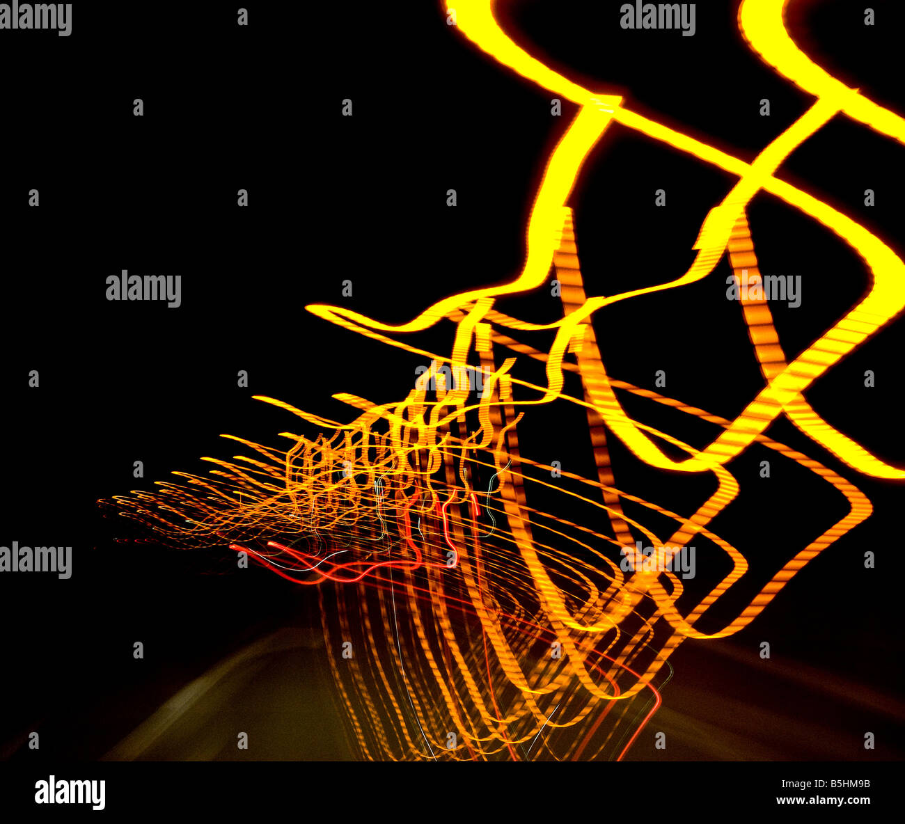 Colourful abstract lights Stock Photo - Alamy