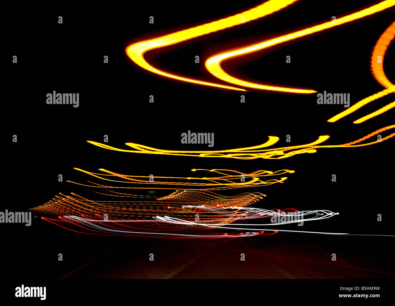 Colourful abstract lights Stock Photo - Alamy