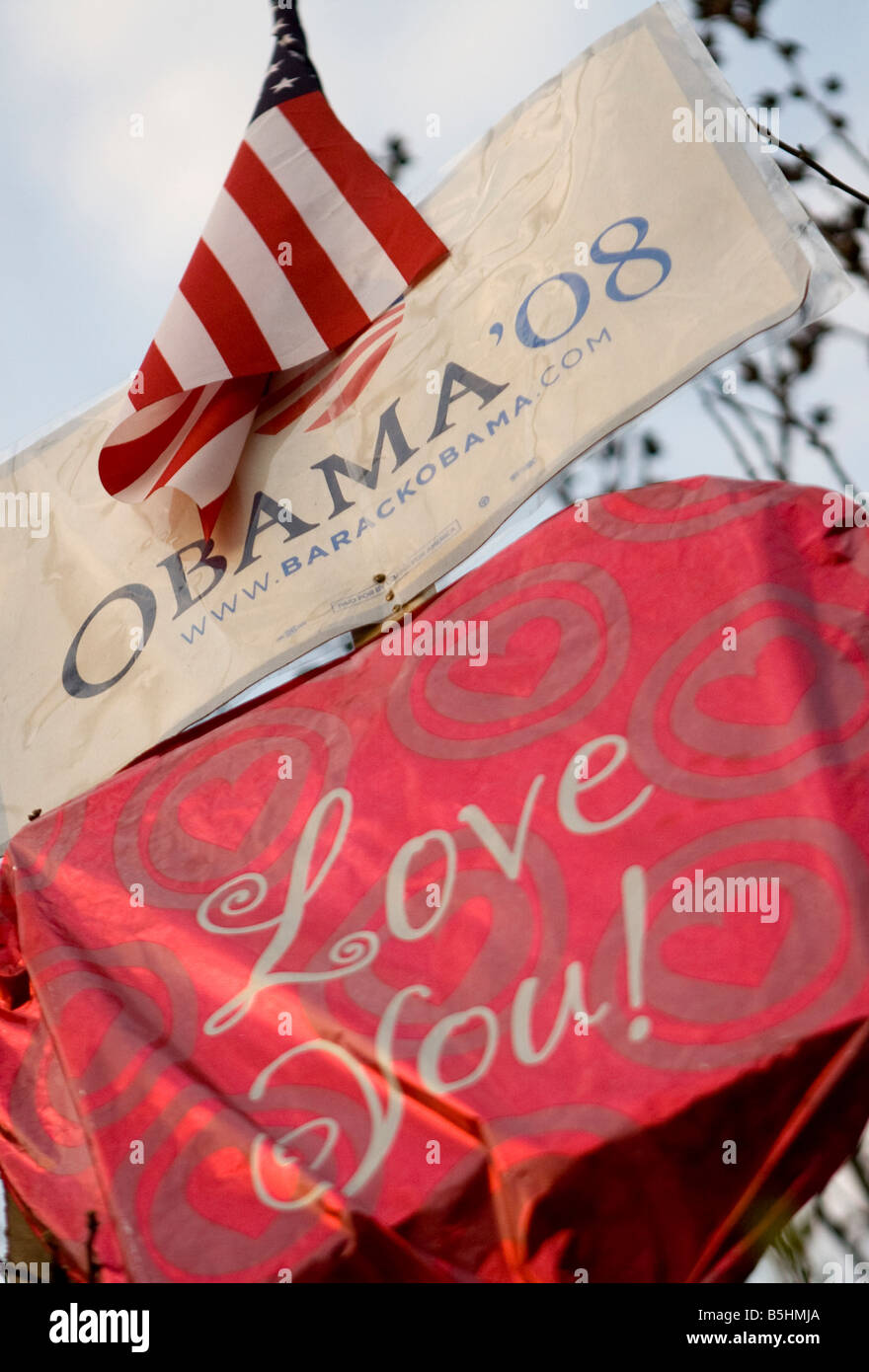 President campaign signs hi-res stock photography and images - Alamy