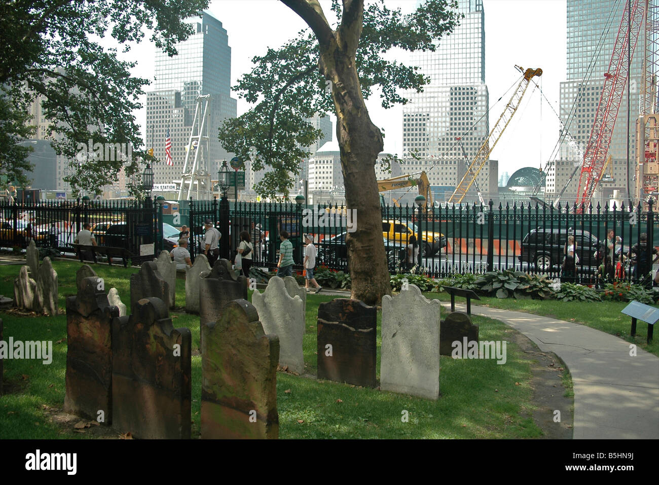 New york trinity church fire hi-res stock photography and images - Alamy