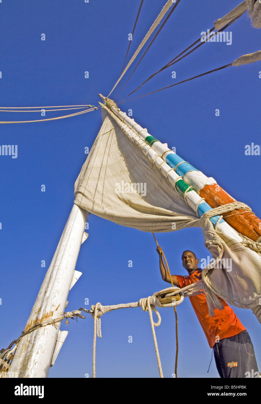 Egyptians boat nile river hi-res stock photography and images - Alamy