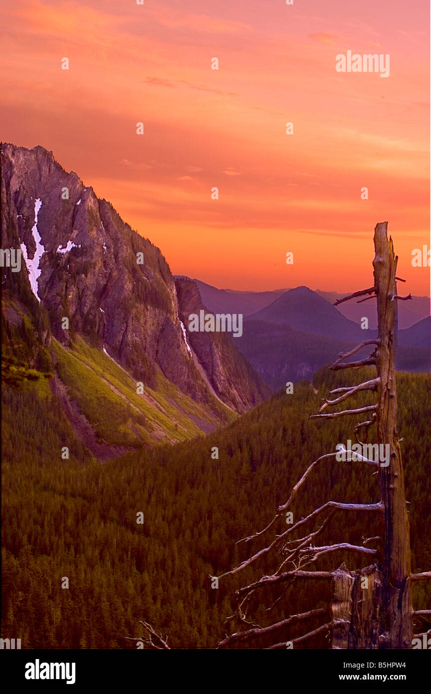 Cascade mountain range tatoosh range hi-res stock photography and ...