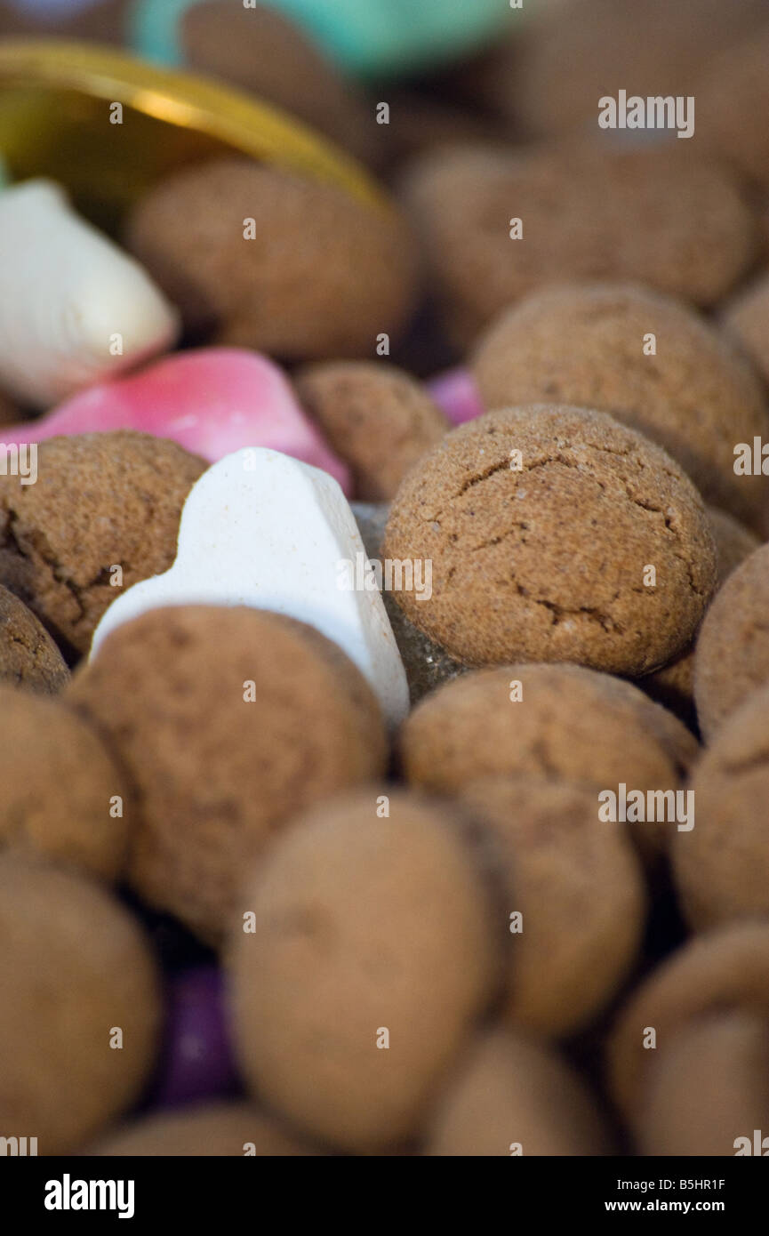 Lots of candy for the Sinterklaas celebration Stock Photo - Alamy