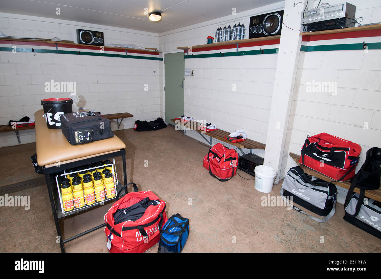 soccer changing room Stock Photo - Alamy