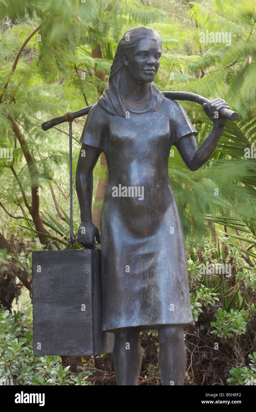 Water girl statue hi-res stock photography and images - Alamy