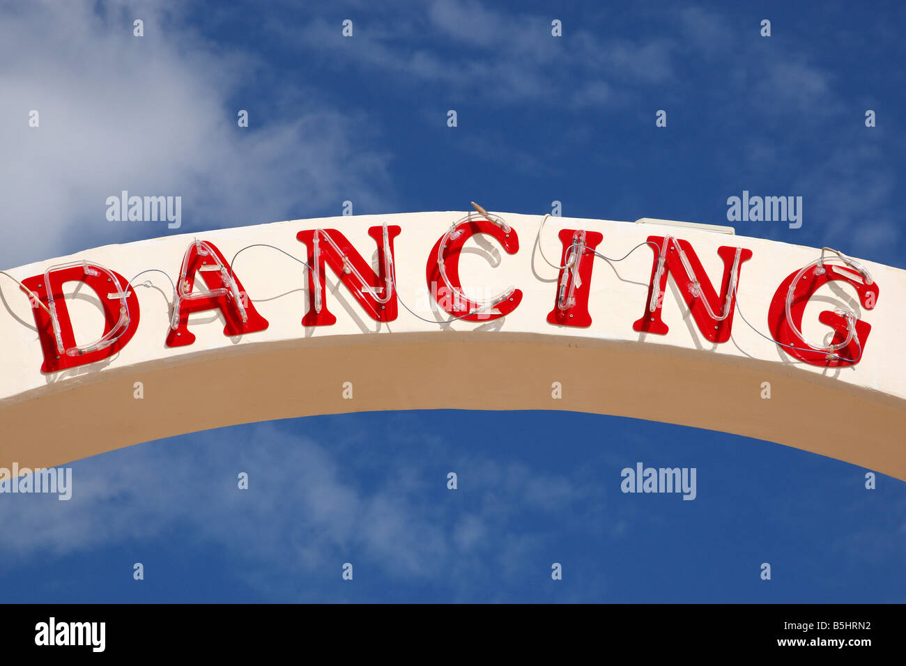Neon Sign Dance High Resolution Stock Photography and Images - Alamy