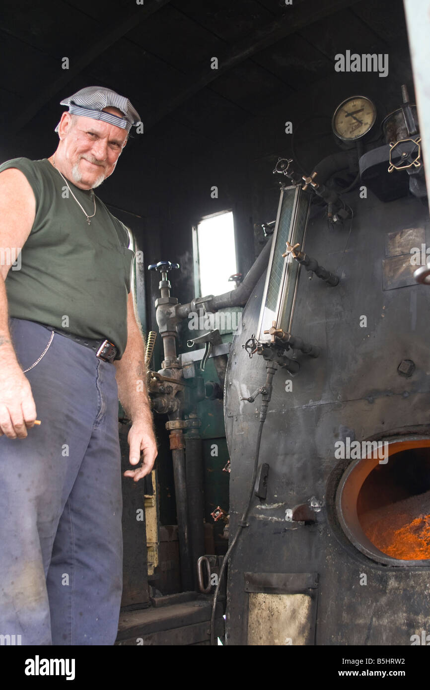 Steam locomotive engineer and fireman hi-res stock photography and ...