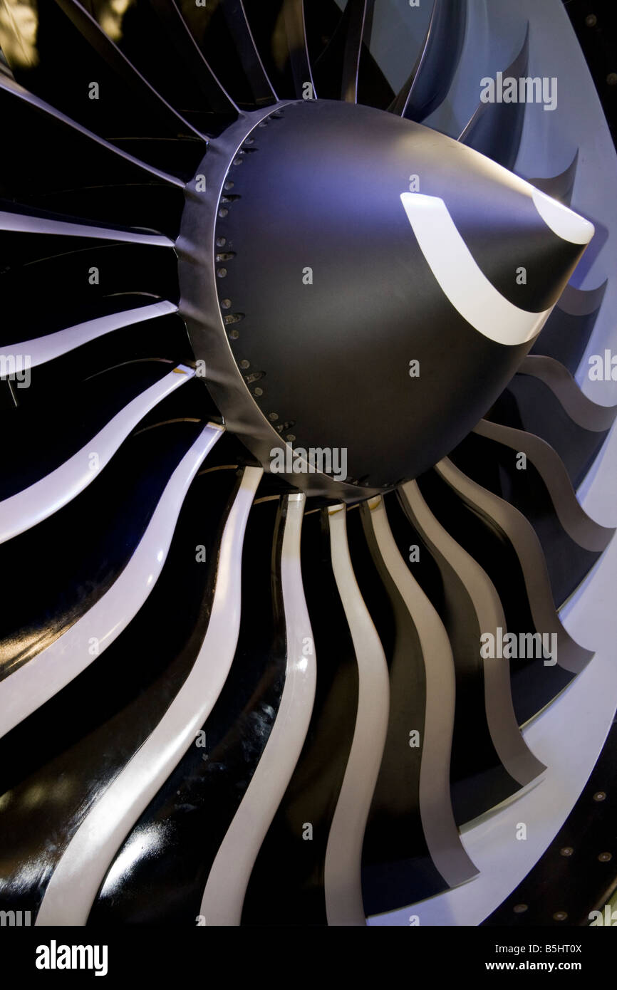 Airbus A380 Engine Stock Photo - Alamy
