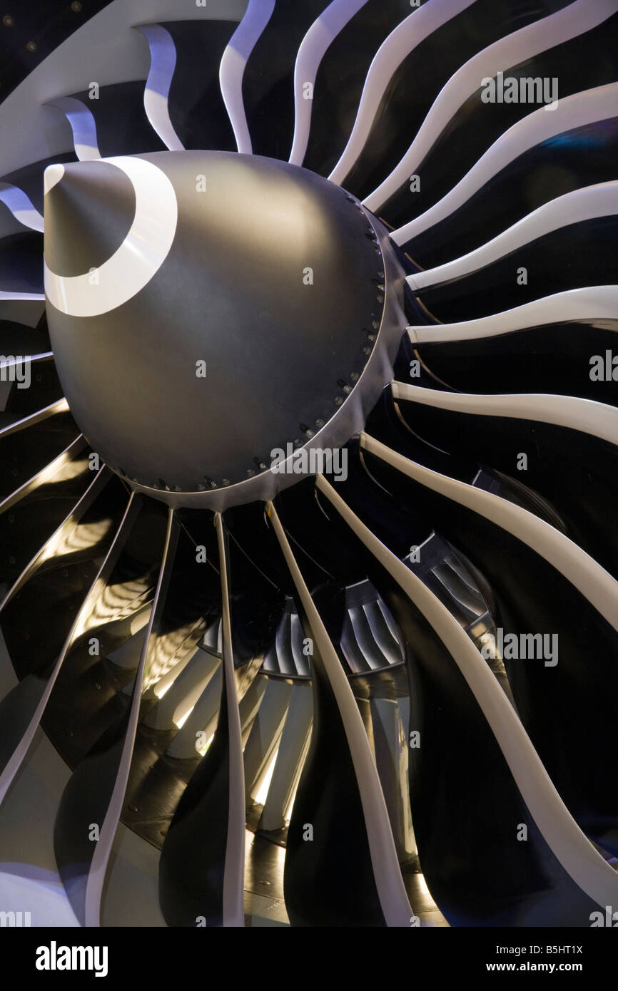 Airbus A380 Engine Stock Photo - Alamy