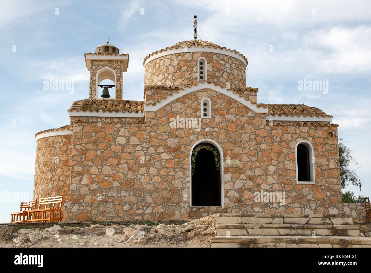 church of the prophet ayios elias built in 1984 protaras cyprus ...