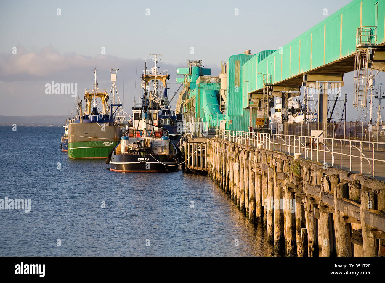Wharfe Port Lincoln South Australia Stock Photo - Alamy