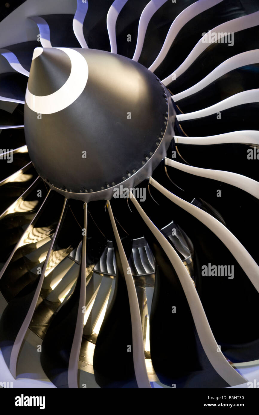 Airbus A380 Engine Stock Photo - Alamy