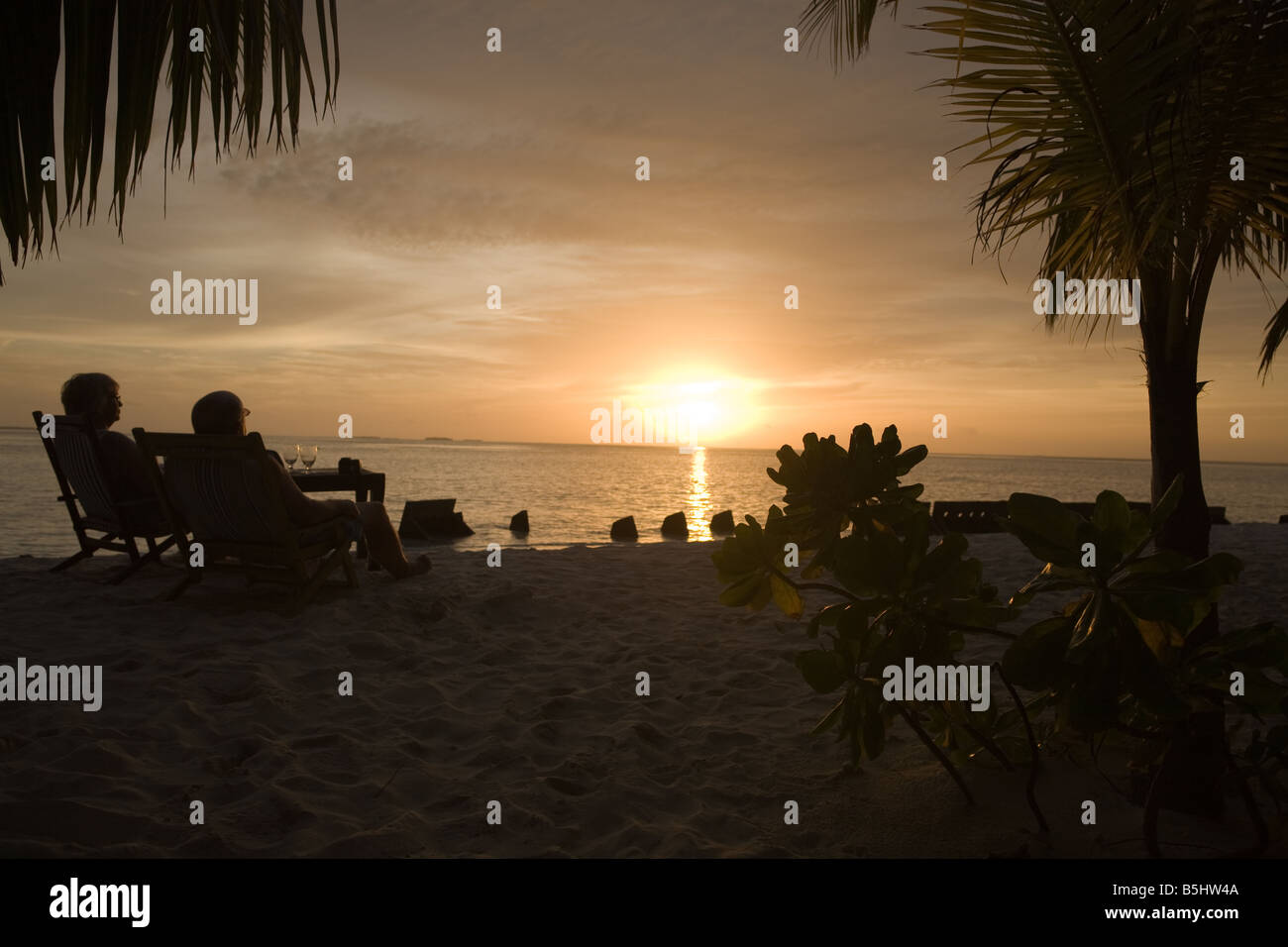 Baby boomers spending their retirement relaxing hi-res stock ...