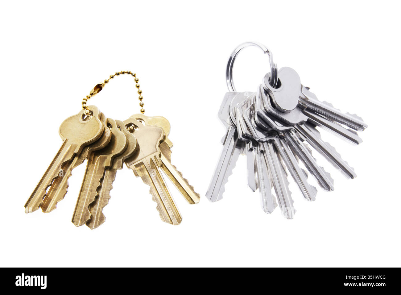 Bunches of Keys Stock Photo - Alamy