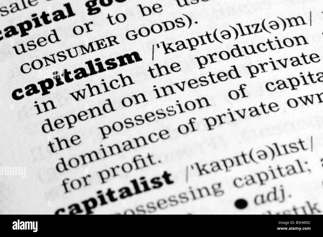 Capitalism Definition