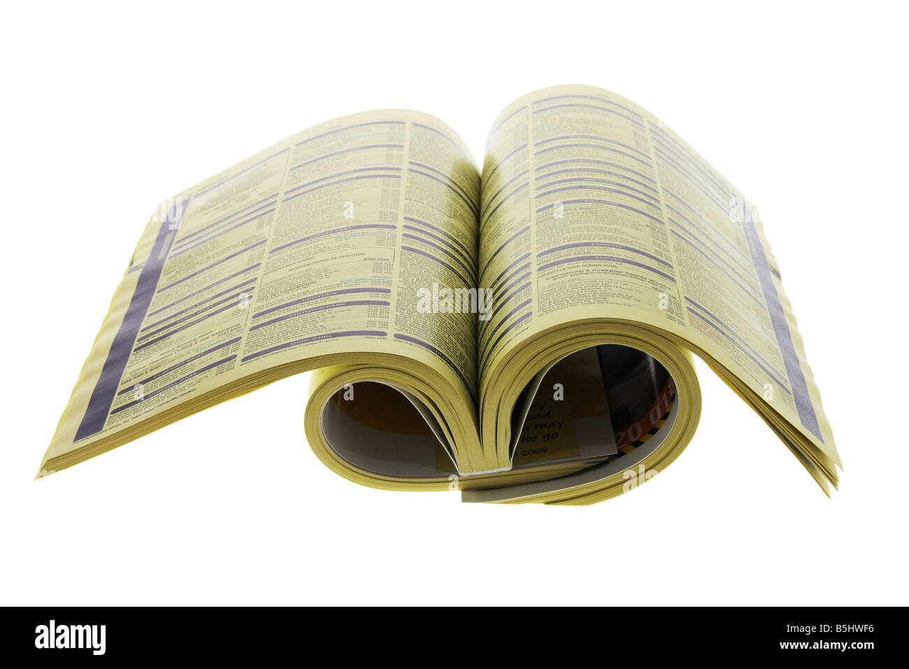 Phone book pages hi-res stock photography and images - Alamy