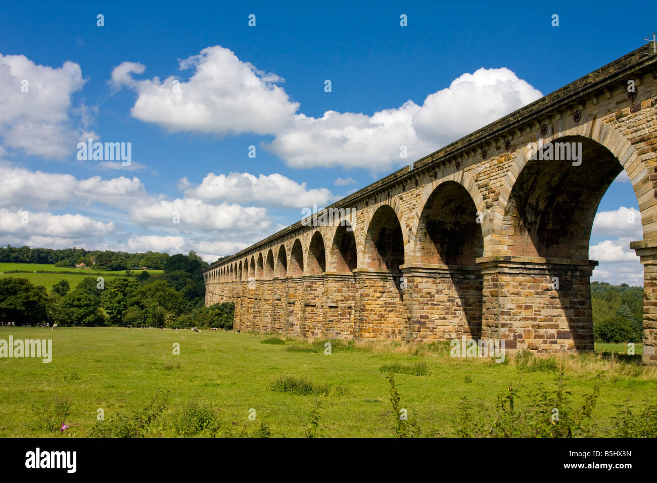 Crimple Viaduct Harrogate North Yorkshire UK Stock Photo - Alamy