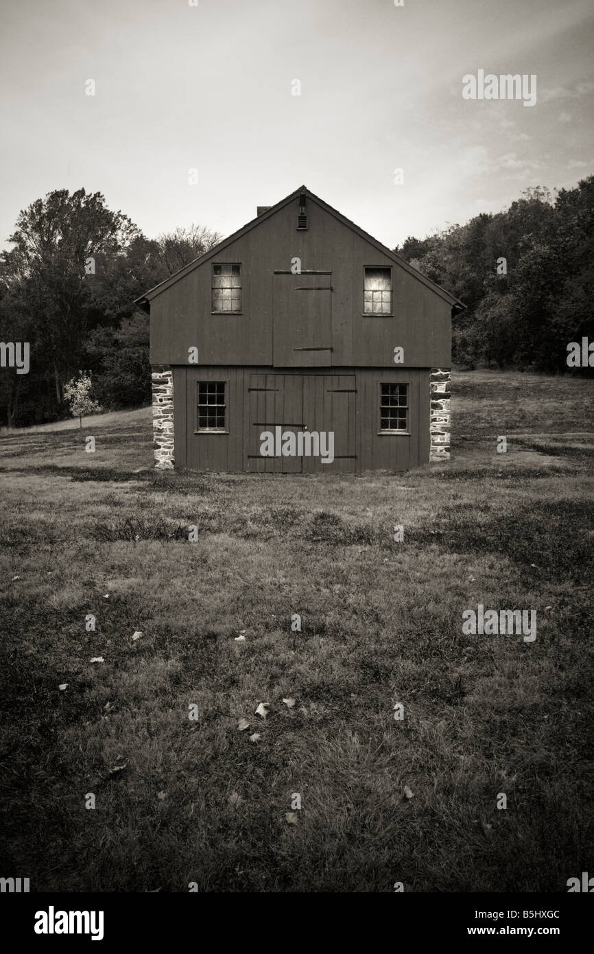 Old early American barn in Brandywine/Chadds Ford, Pennsylvania Stock ...