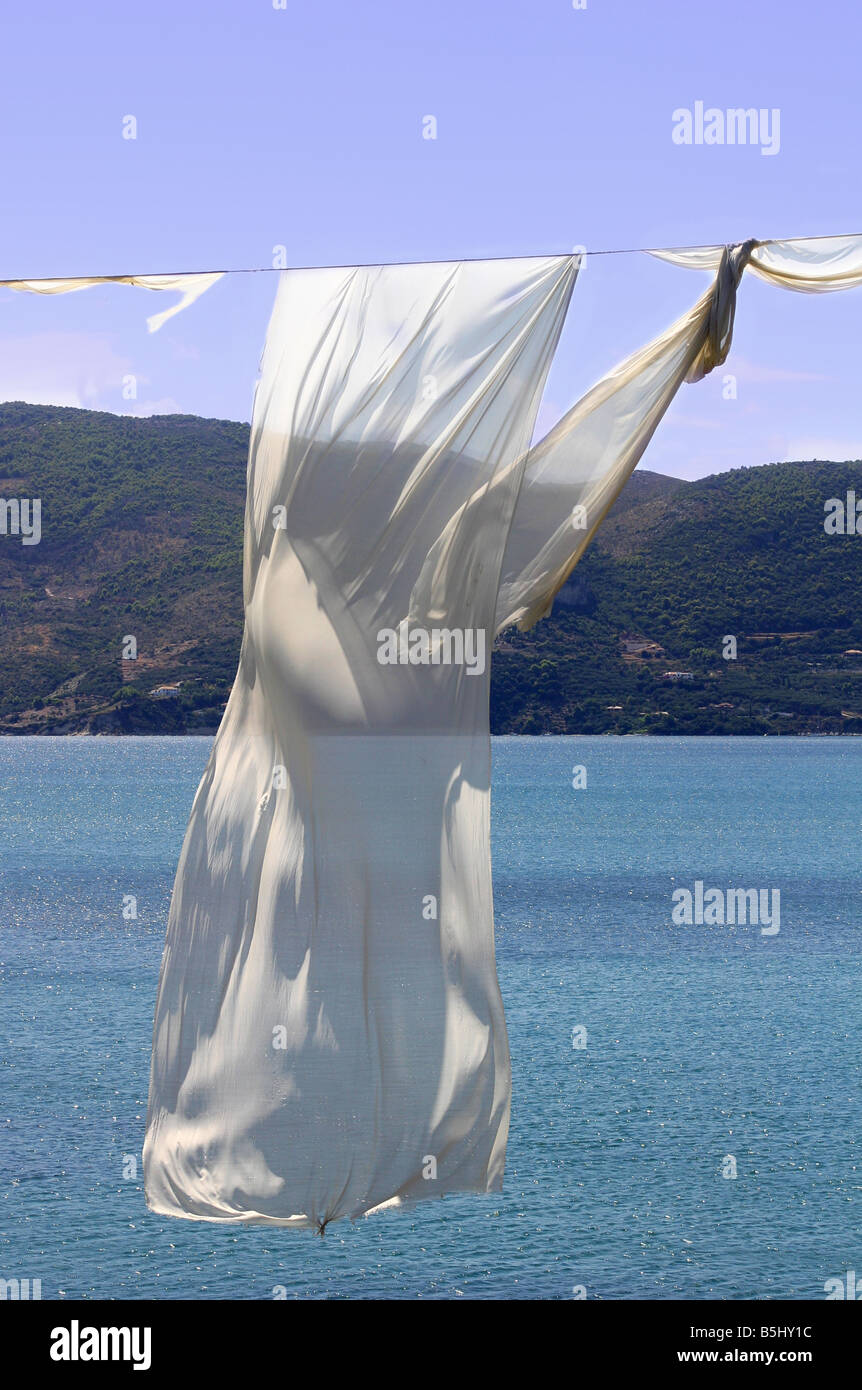 Voile sheets at sea Stock Photo - Alamy
