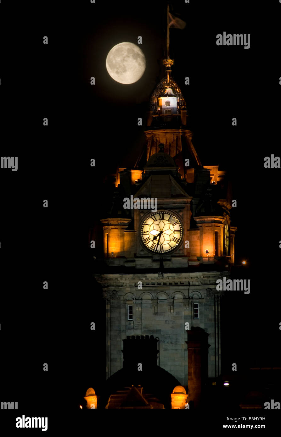 North Bridge Hotel Princess Street Edinburgh Scotland UK Stock Photo ...