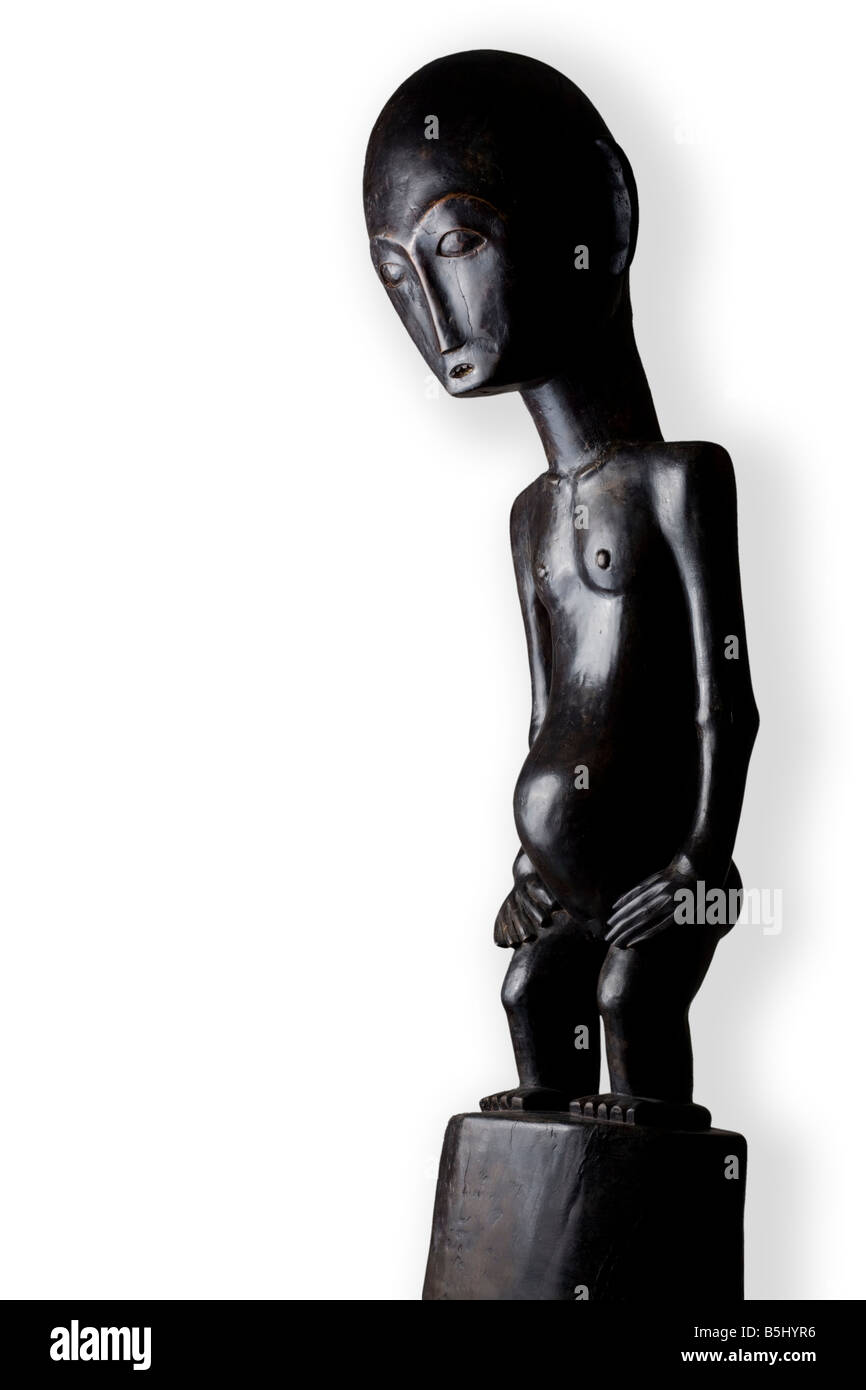 Antique Ifugao statue from Banaue (Luzon - Philippines), Sculpture ...