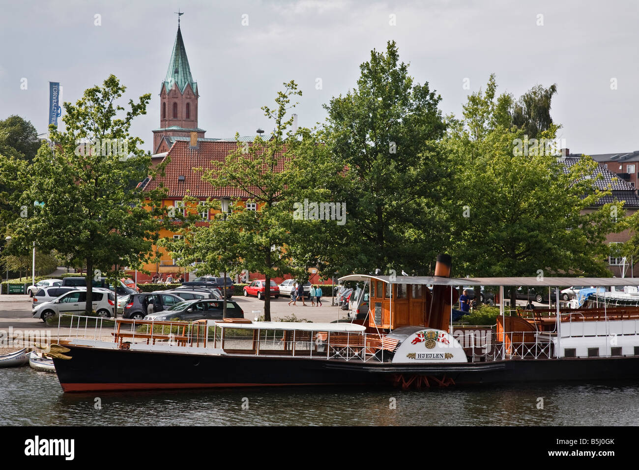 Hjejlen paddle steamer hi-res stock photography and images - Alamy