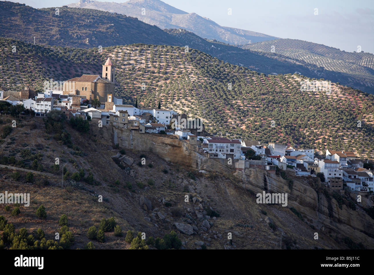 Hillside town hi-res stock photography and images - Alamy