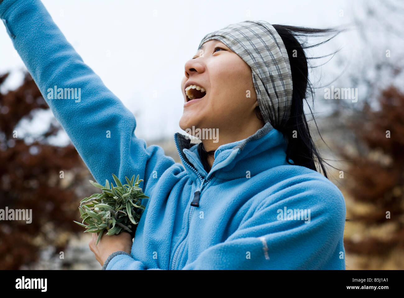 Hand profile hi-res stock photography and images - Alamy
