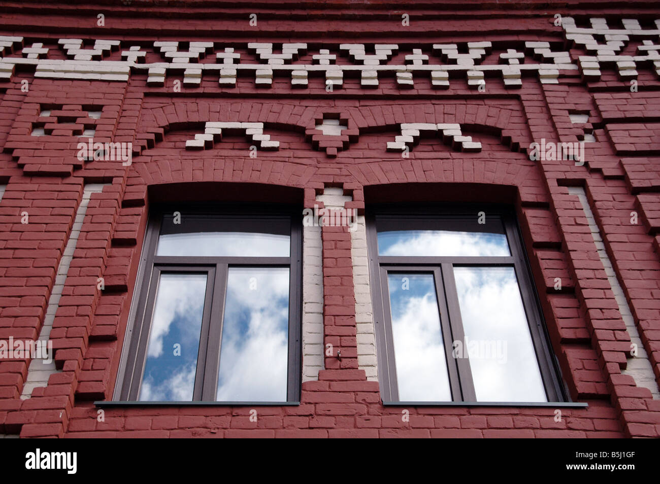Brickwork in Tomsk, Siberia, Russia Stock Photo - Alamy