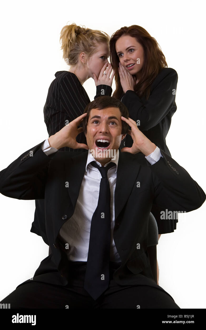 Gossip at work Stock Photo - Alamy