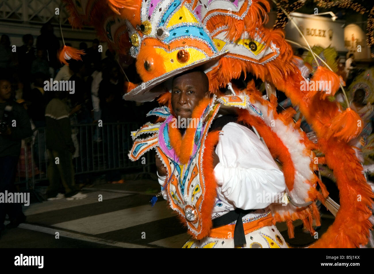 Male Junkanoo Dancer, Junkanoo, Boxing Day Parade, Nassau, Bahamas ...