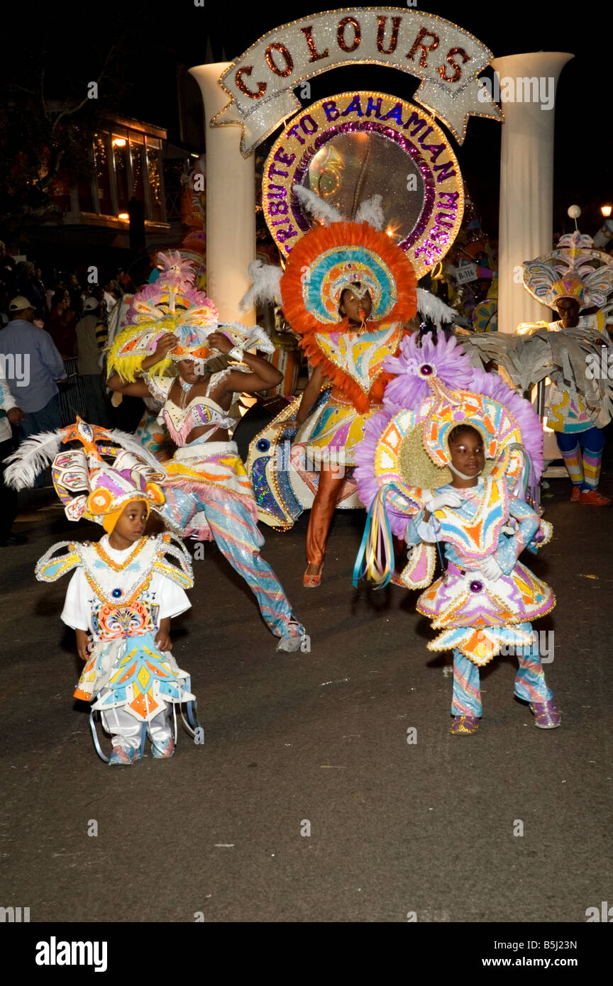 Children Dancing, Junkanoo, Boxing Day Parade, Nassau, Bahamas Stock ...